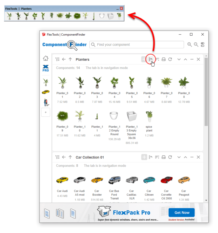 Learn Component Finder - FlexTools