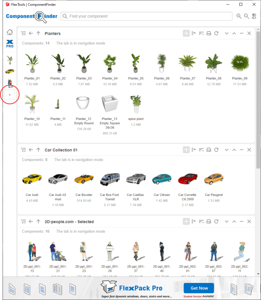 Learn Component Finder - FlexTools