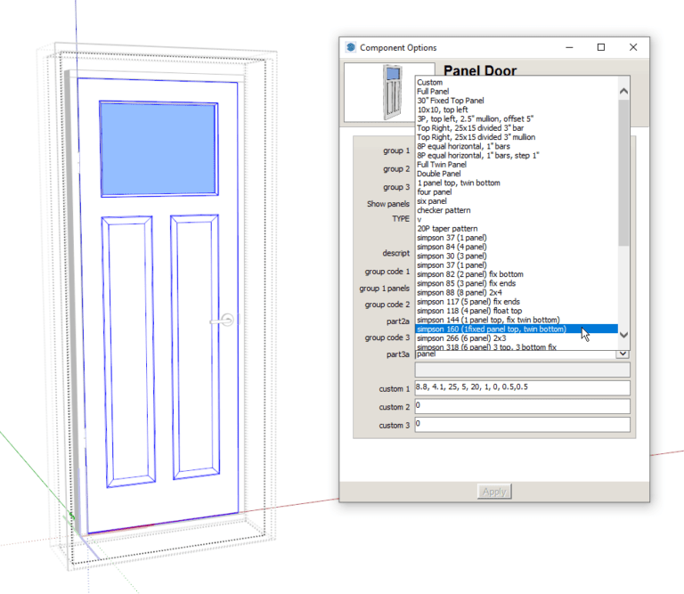 More dynamic panels for your dynamic doors (updated) - FlexTools