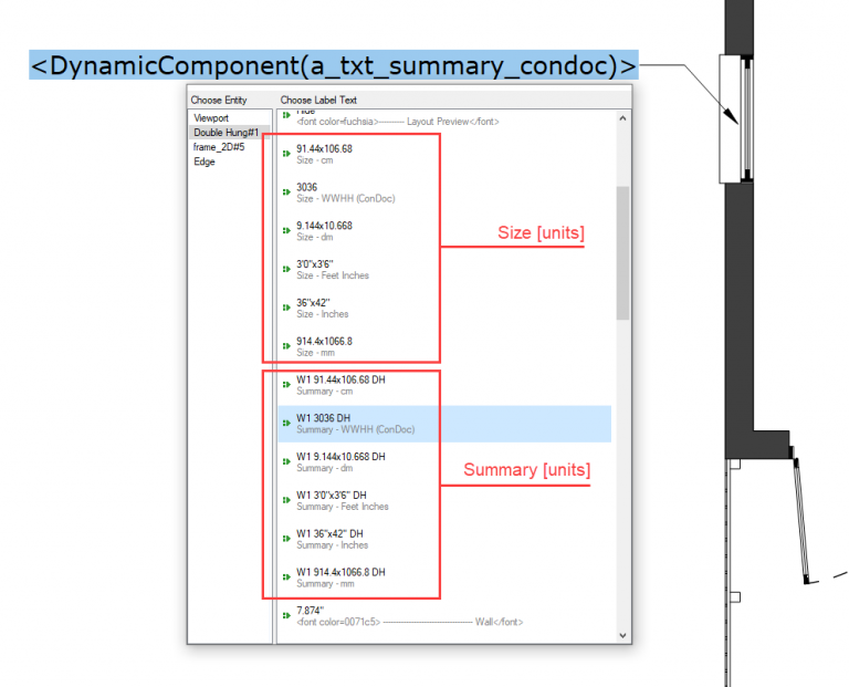 Dynamically Label FlexTools SketchUp Components in Layout