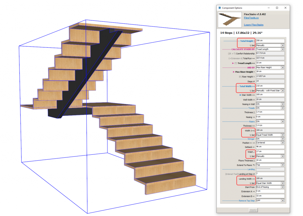 New U Stairs! - FlexTools